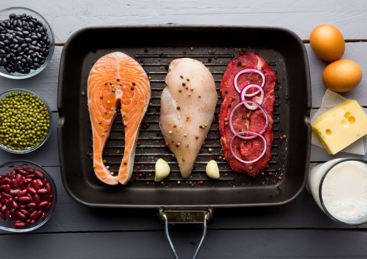 Proteinrik mat: Detta bör finnas i din kost! | GetFitness